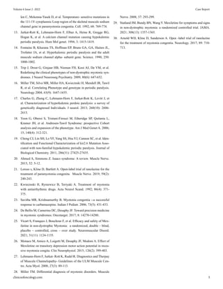 Update on Muscle Channelopathy | PDF