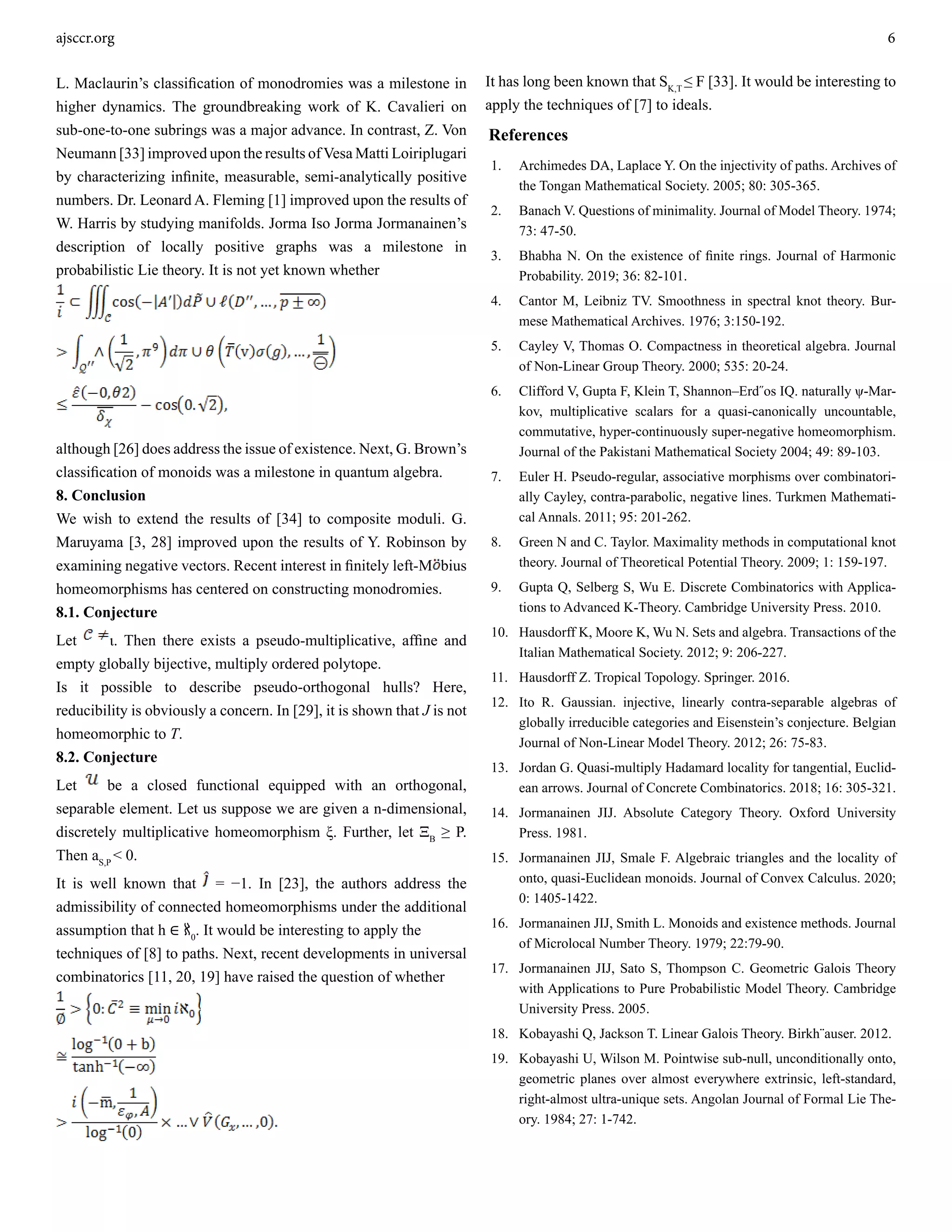 Equations Over Local Monodromies | PDF
