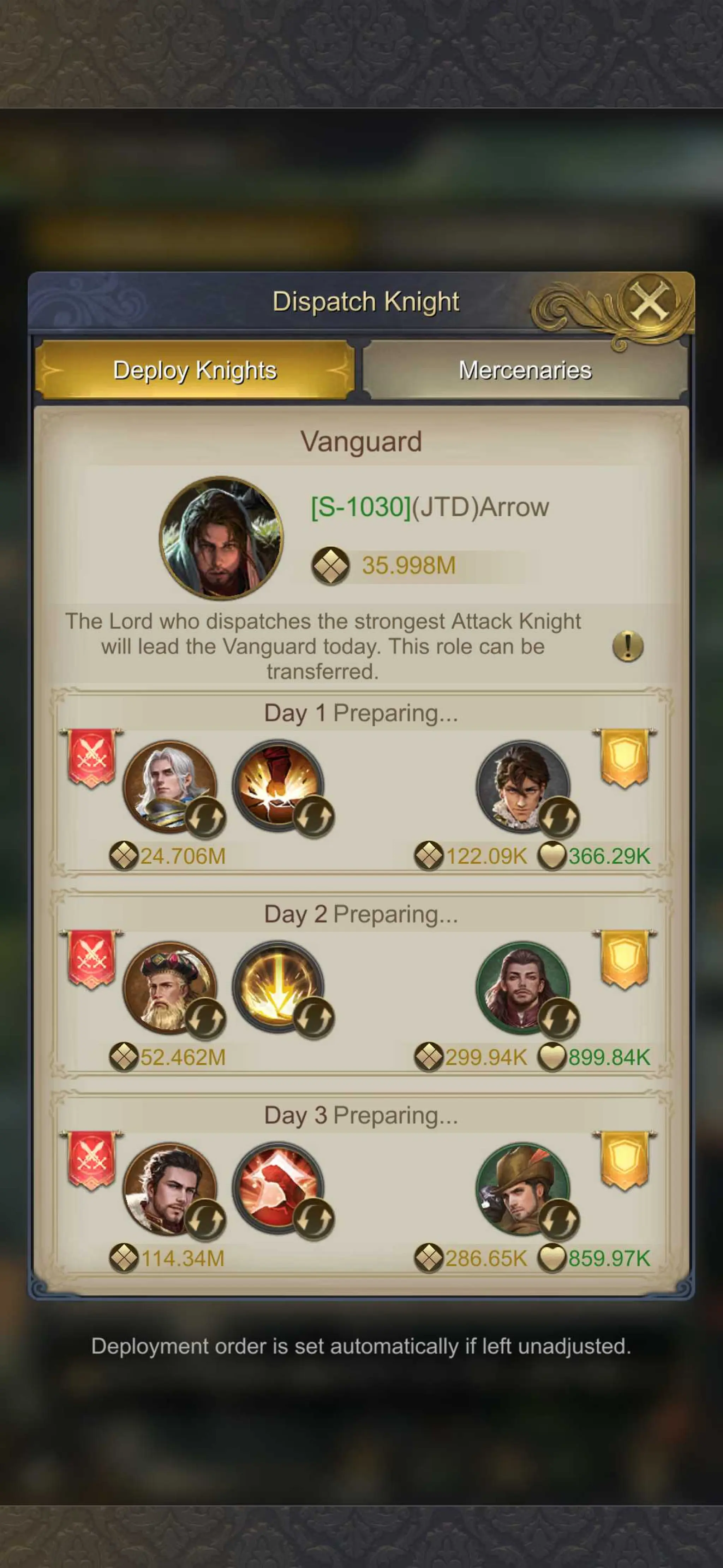 KC- War of Lions - how to dispatch knights | PDF