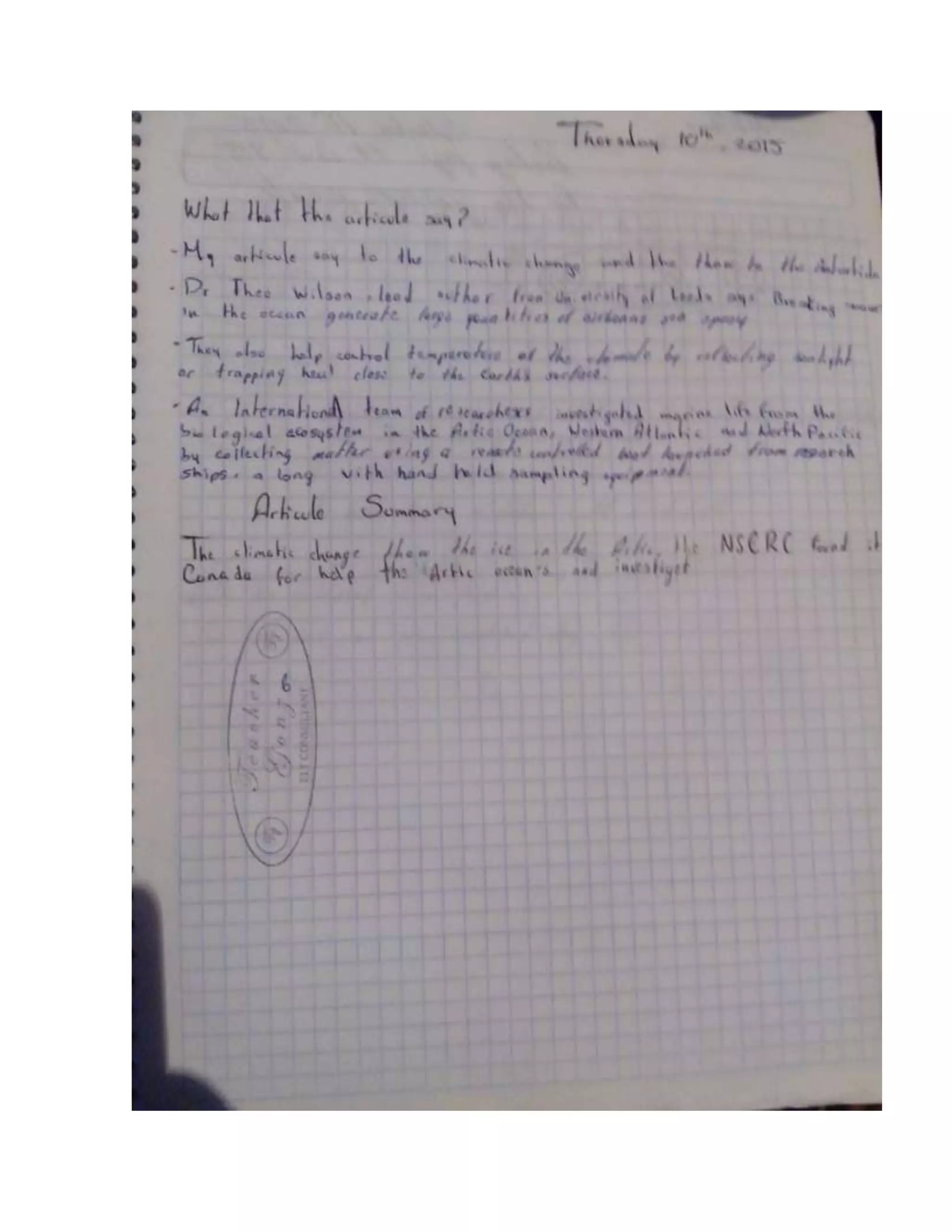 Complete Notebook english class | PDF