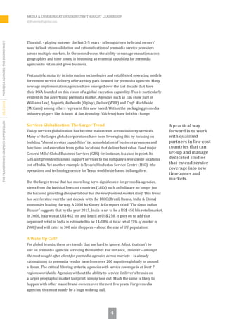 Premedia Agencies - The Second Wave | PDF | Retail Industry | Industries