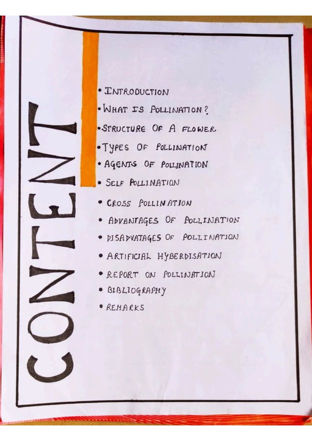 Biology Investigatory Project Class 12 on Pollination | PDF