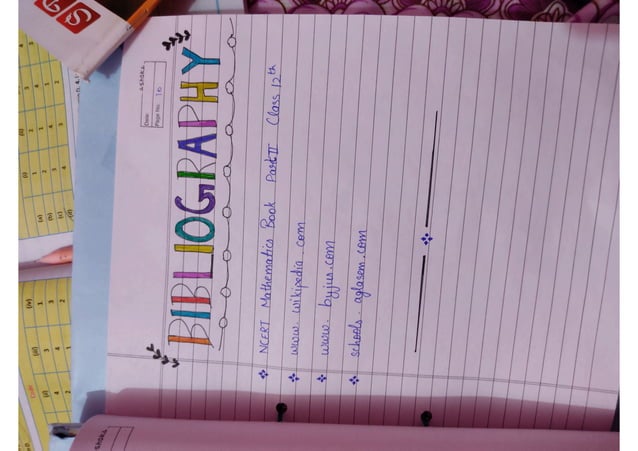 Integration And Application Of Integral Project File Class 12th Maths