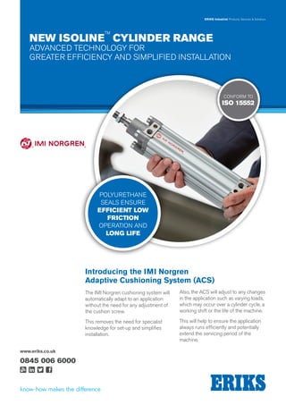 IMI Norgren ISOLINE Cylinders | PDF