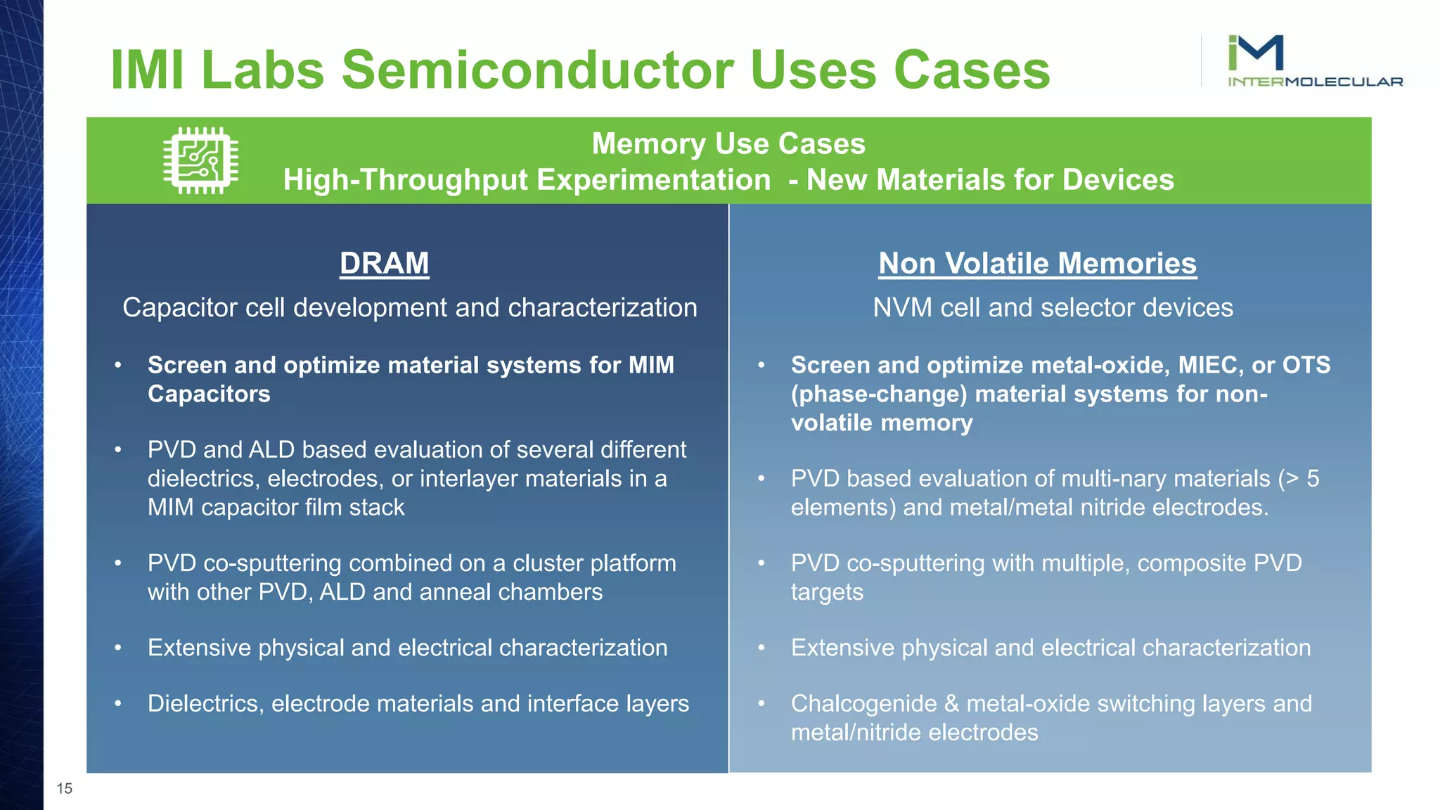 IMI Labs Semiconductor Applications | PDF | Data Storage and ...