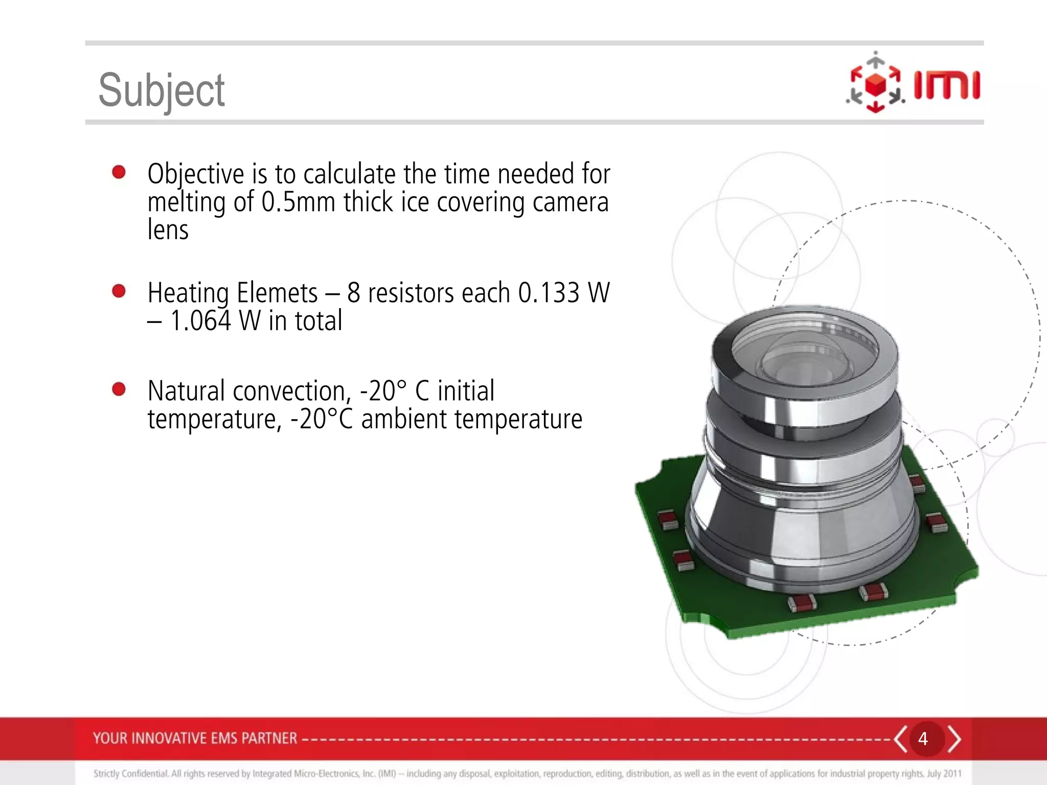 Transient thermal simulation with phase change of melting ice - Veselin ...