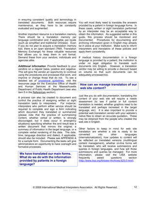 IMIA Medical Translation Guide | PDF | Desktop Publishing | Computer ...