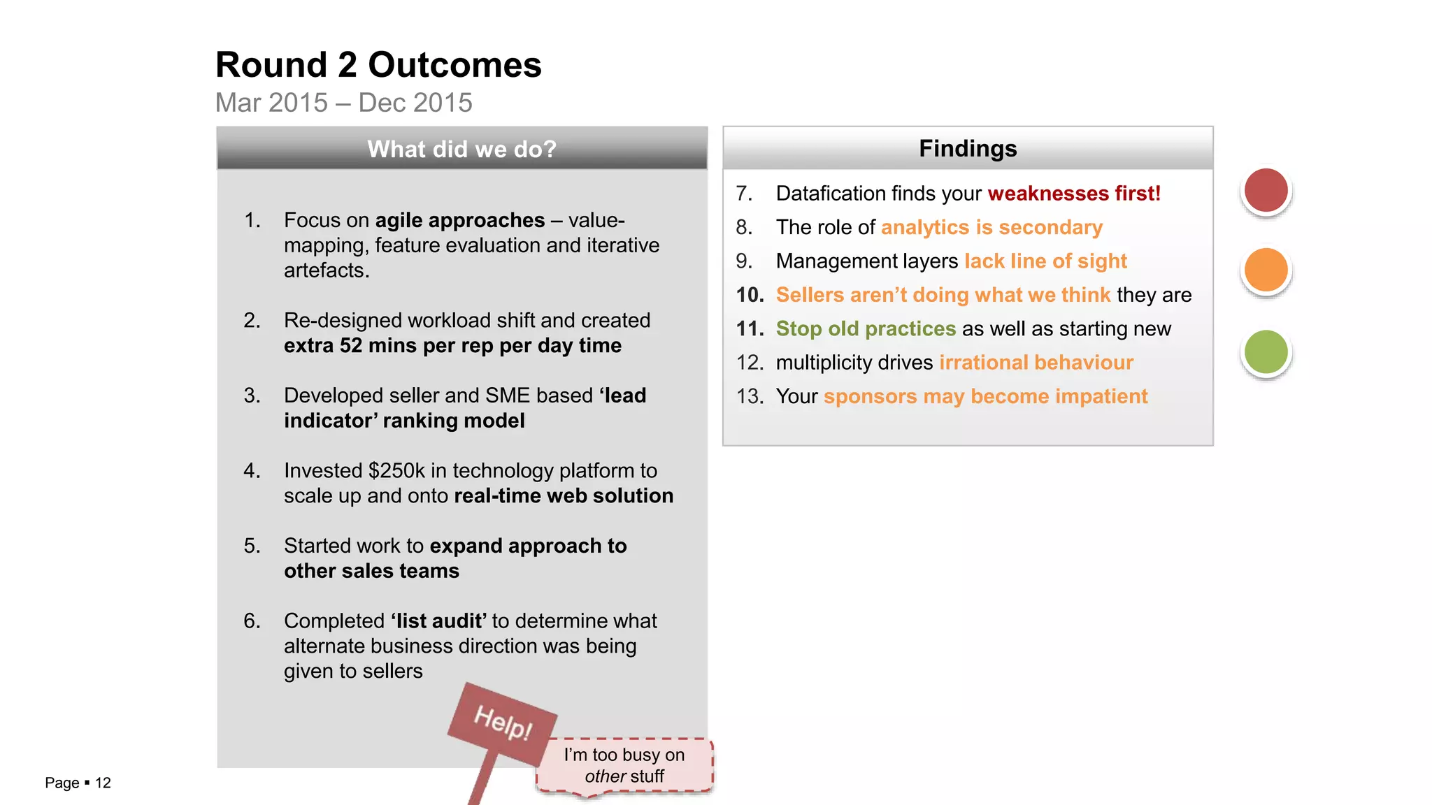 Organisational Transformation with Data-Driven Practices | PPT