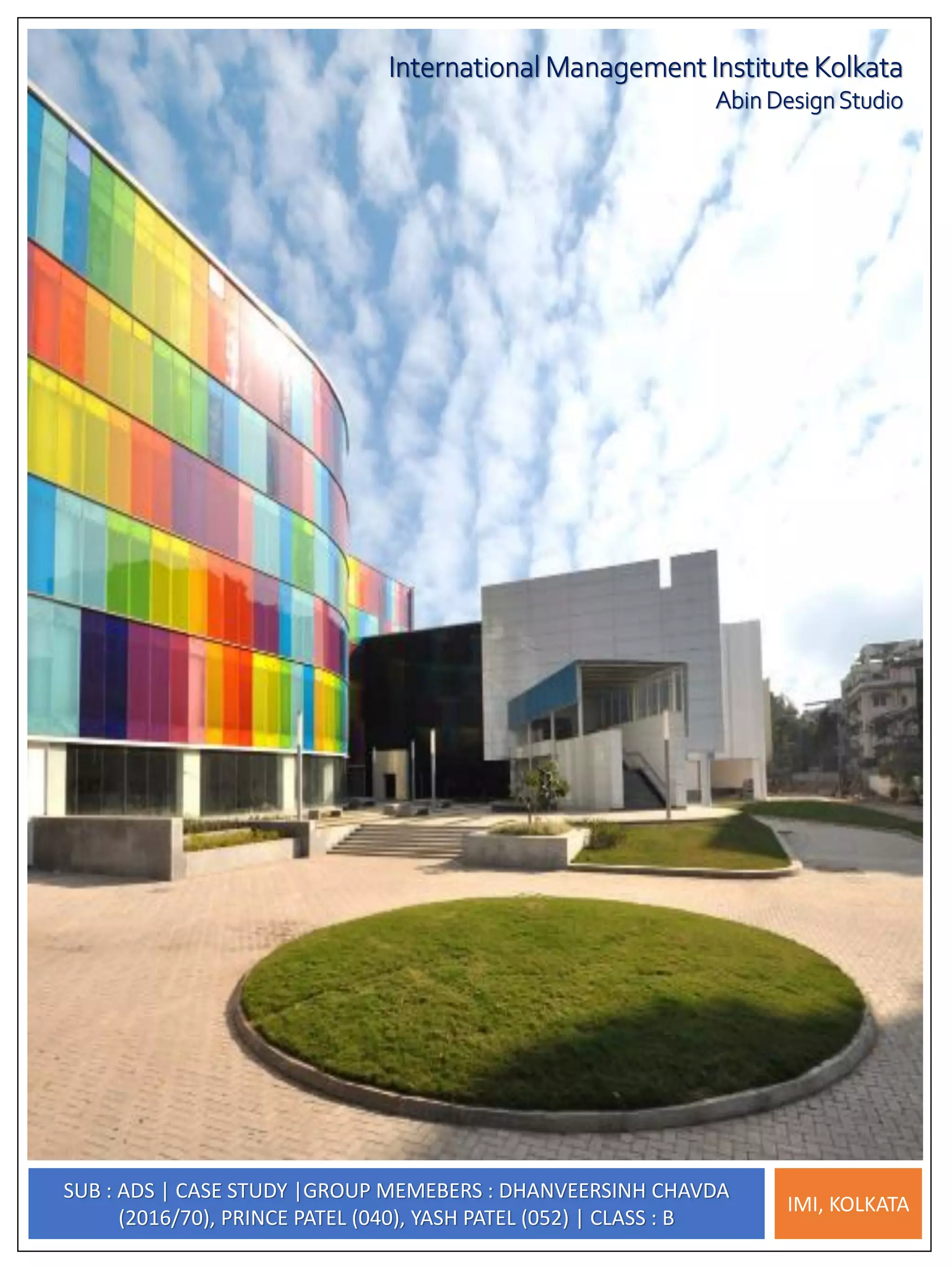 IMI International Management Institute Kolkata Case Study | PDF