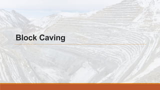 Imin401 6 mineria subterranea | PDF