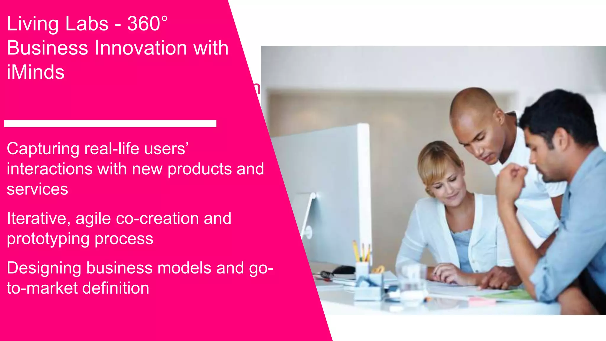 iMinds & SME Innovation | PPTX | Business | Business and Finance