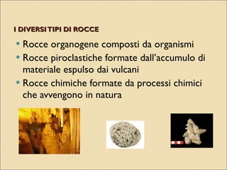 I minerali e le rocce | PPT