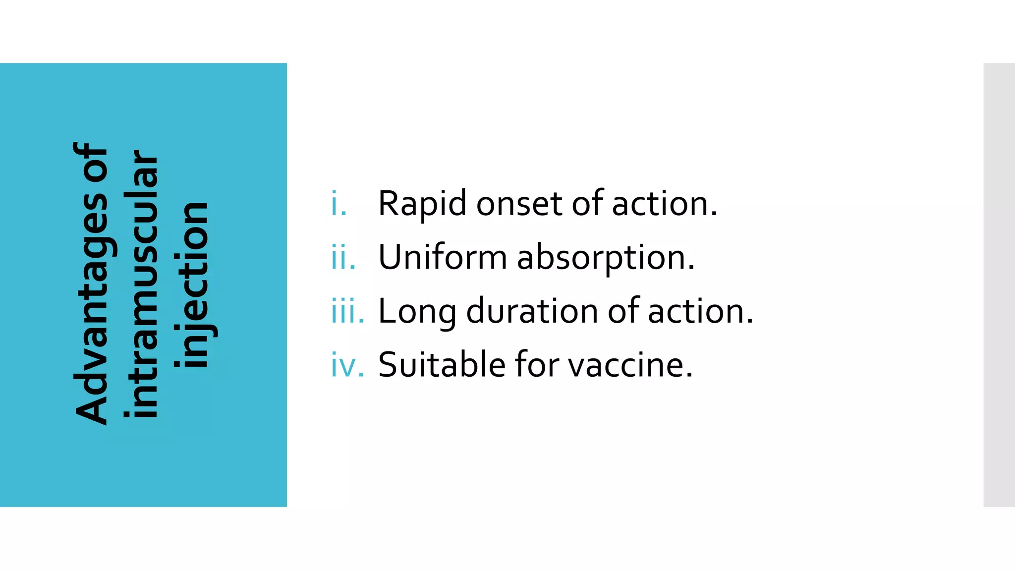 Intramuscular Injection(IM) injection | PPTX