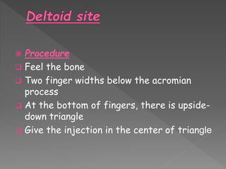 INTRAMUSCULAR INJECTIONS | PPTX