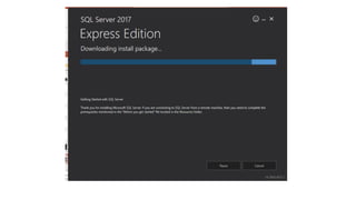SQL Server installation | PPTX