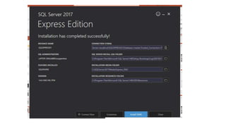 SQL Server installation | PPTX