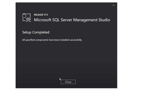 SQL Server installation | PPTX