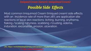 Imiquad Cream (Generic Imiquimod Cream) | PPT