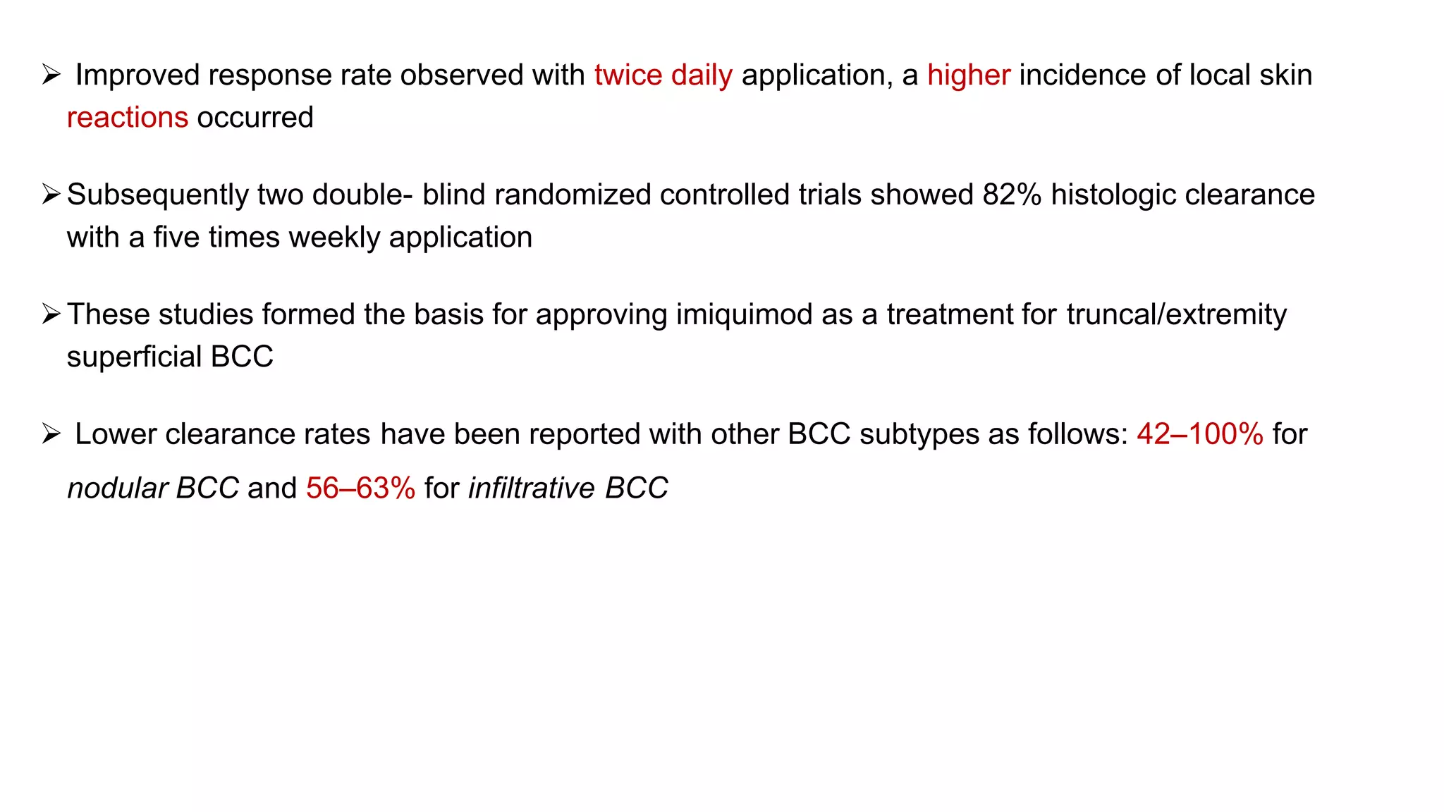 Imiquimod in dermatology | PPTX
