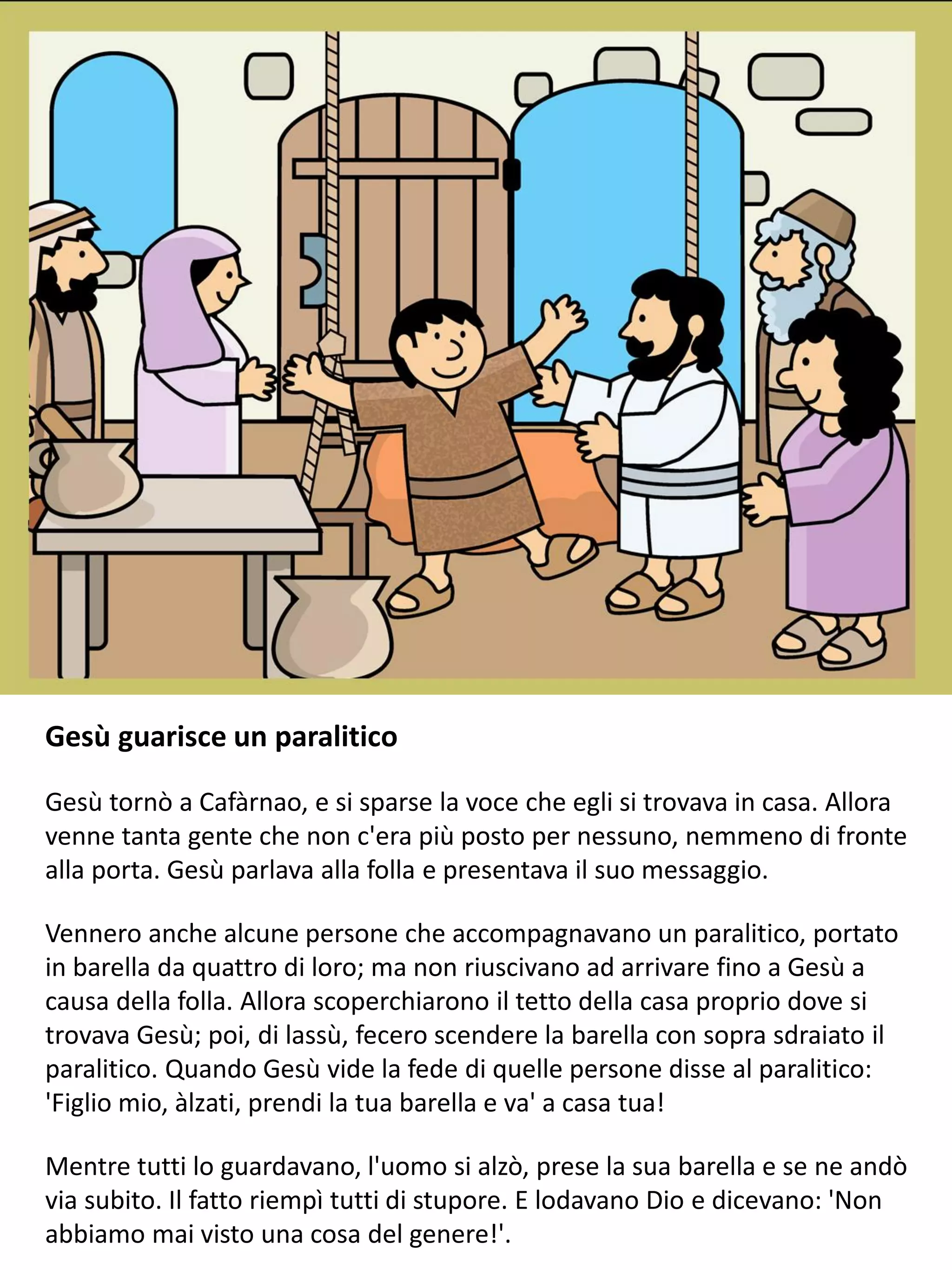I miracoli di Gesù per i bambini | PDF