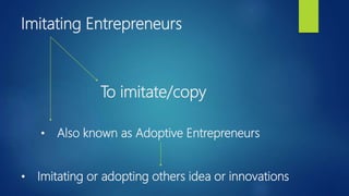 Imitating Entrepreneurs | PPTX
