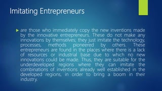 Imitating Entrepreneurs | PPTX