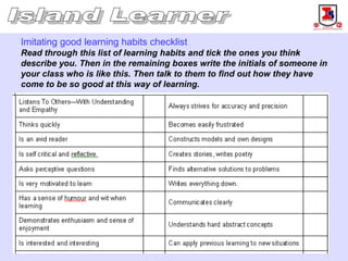 Imitating learning year 3 lesson 4 | PPT | Homework and Study | Education