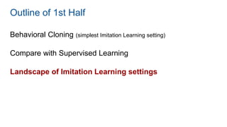 Imitation learning tutorial | PPTX