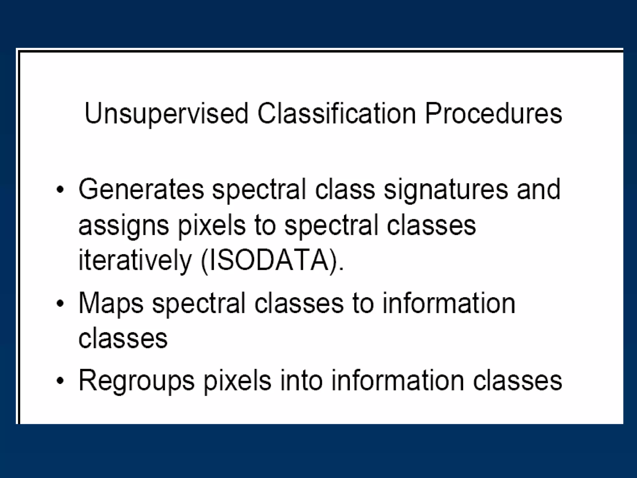 Image classification, remote sensing, P K MANI | PPT