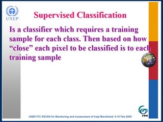 Image classification, remote sensing, P K MANI | PPT