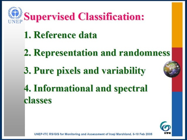 Image classification, remote sensing, P K MANI | PPT