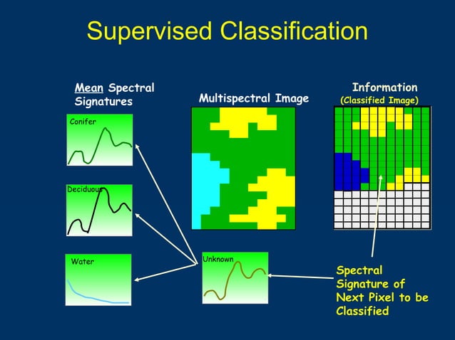 Image classification, remote sensing, P K MANI | PPT