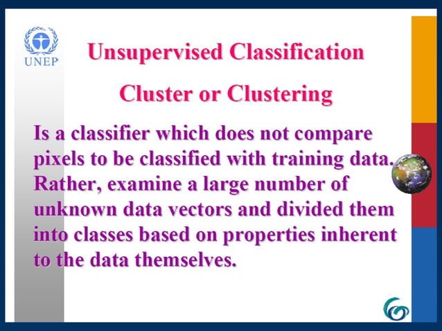 Image classification, remote sensing, P K MANI | PPT