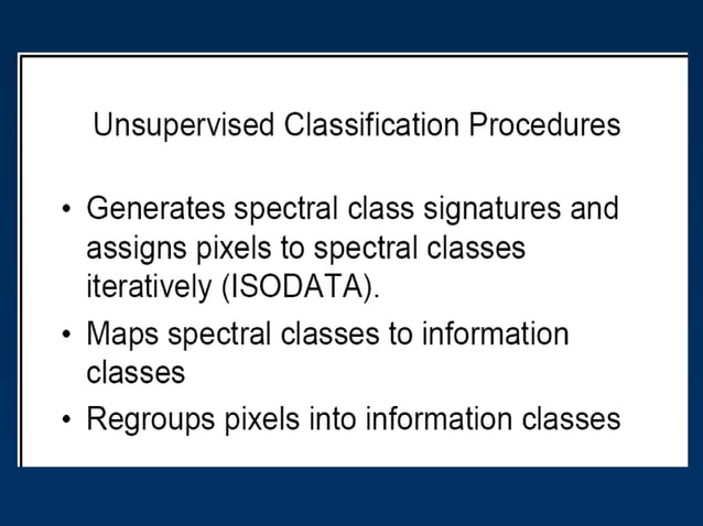 Image classification, remote sensing, P K MANI | PPT