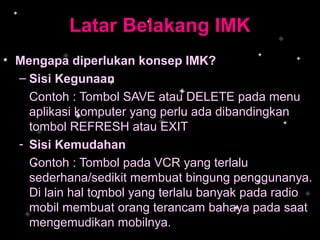 Interaksi Manusia dan Komputer | PPT