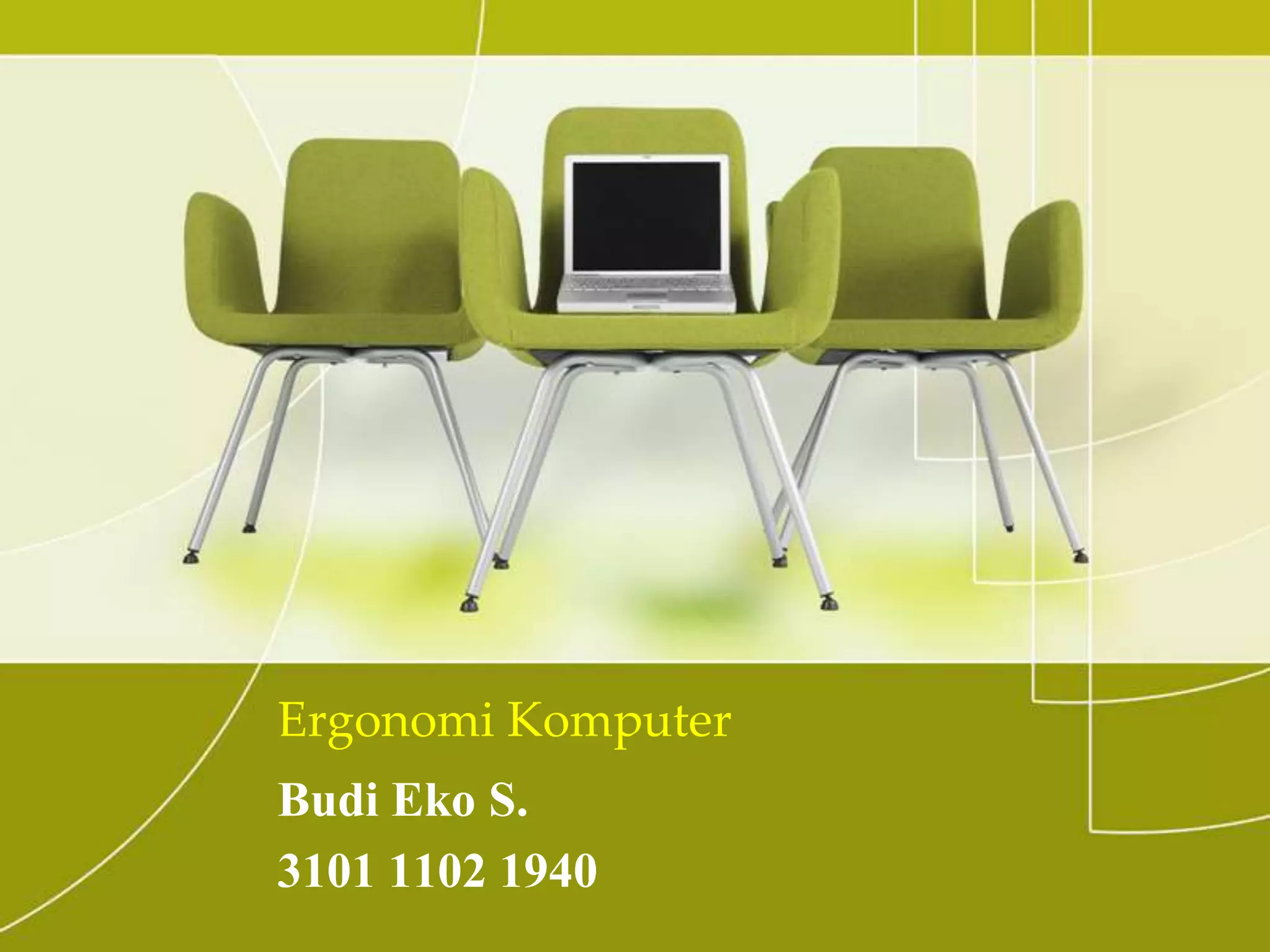 Imk ergonomi komputer | PPTX