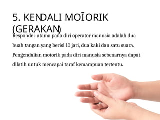 Interaksi Manusia dan Komputer - Faktor Manusia | PPTX