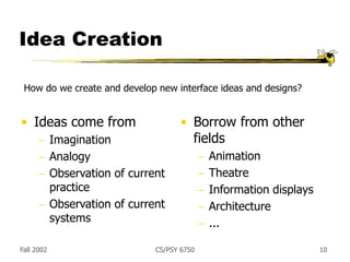 DESAIN CHALLENGGES_IDEA GENERATION_DESAIN PRINCIPLES | PPT