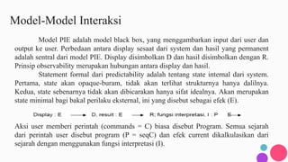 Imk model sistem | PPTX