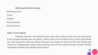 Imk model sistem | PPTX