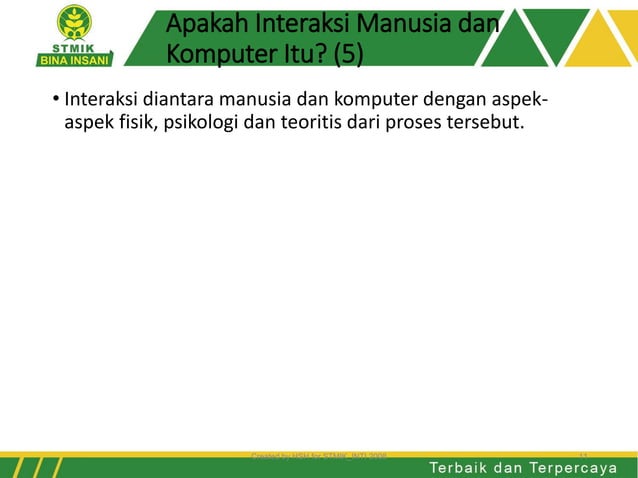 Pertemuan 1 Konsep Dasar IMK | PDF