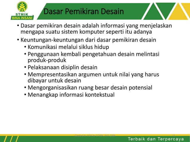 Pertemuan 10 Proses Desain | PPT