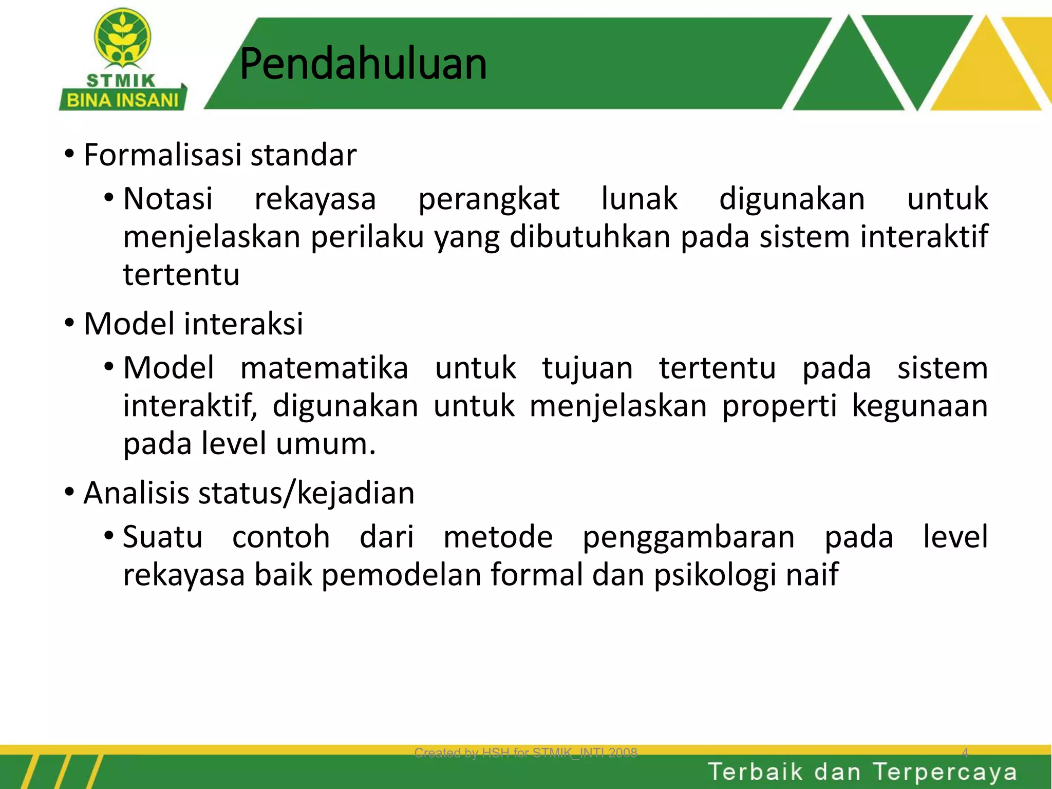 Pertemuan 13 Model SIstem | PDF