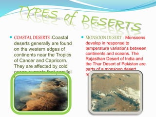 Deserts | PPT