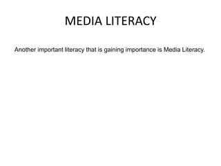 INFORMATION & MEDIA LITERACY | PPTX
