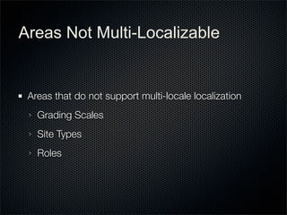 Using Sakai with Multiple Locales | PPT