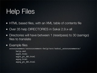 Using Sakai with Multiple Locales | PPT
