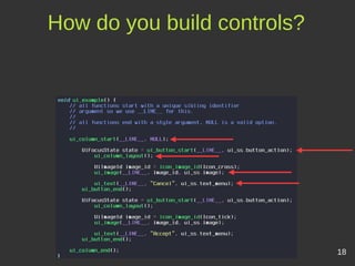 Implementing imgui | PPT