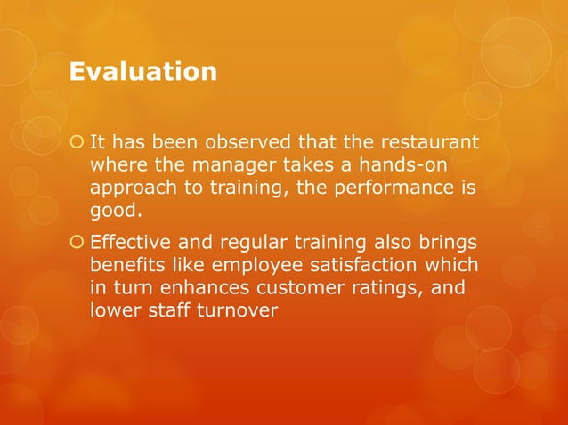 McDonalds Training and Development | PPTX