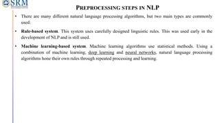 INTRODUCTION TO Natural language processing | PDF